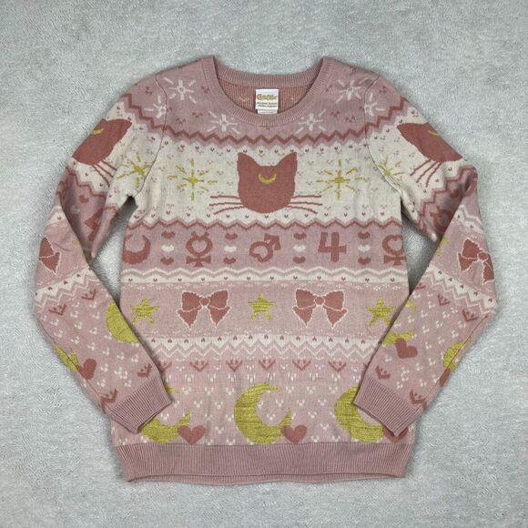 Boxlunch | Sweaters | Sailor Moon Luna Sailor Guardian Symbols Womens ...